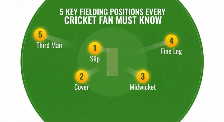 30+ Cricket Field Positions Explained - The Ultimate Guide